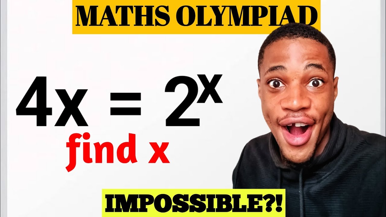 Interesting Maths Olympiad Equation | You Should Know This Trick. - YouTube