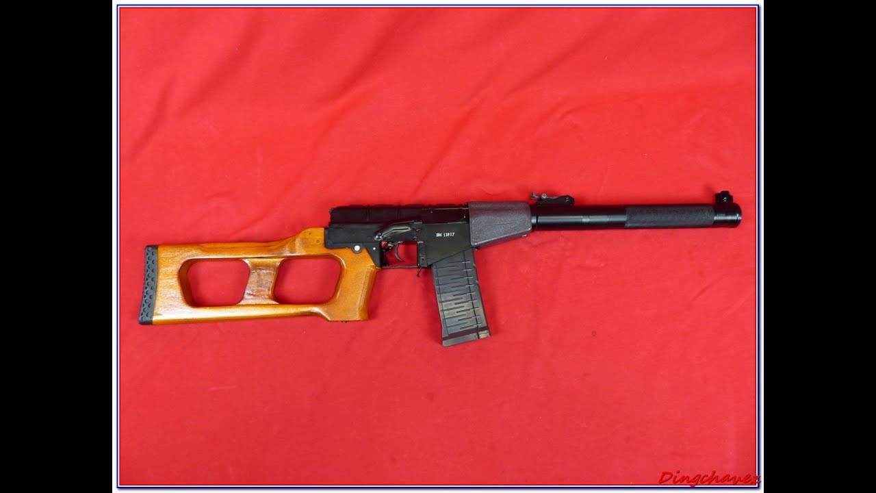 Airsoft - VSS Vintorez NPO AEG shooting tests - YouTube