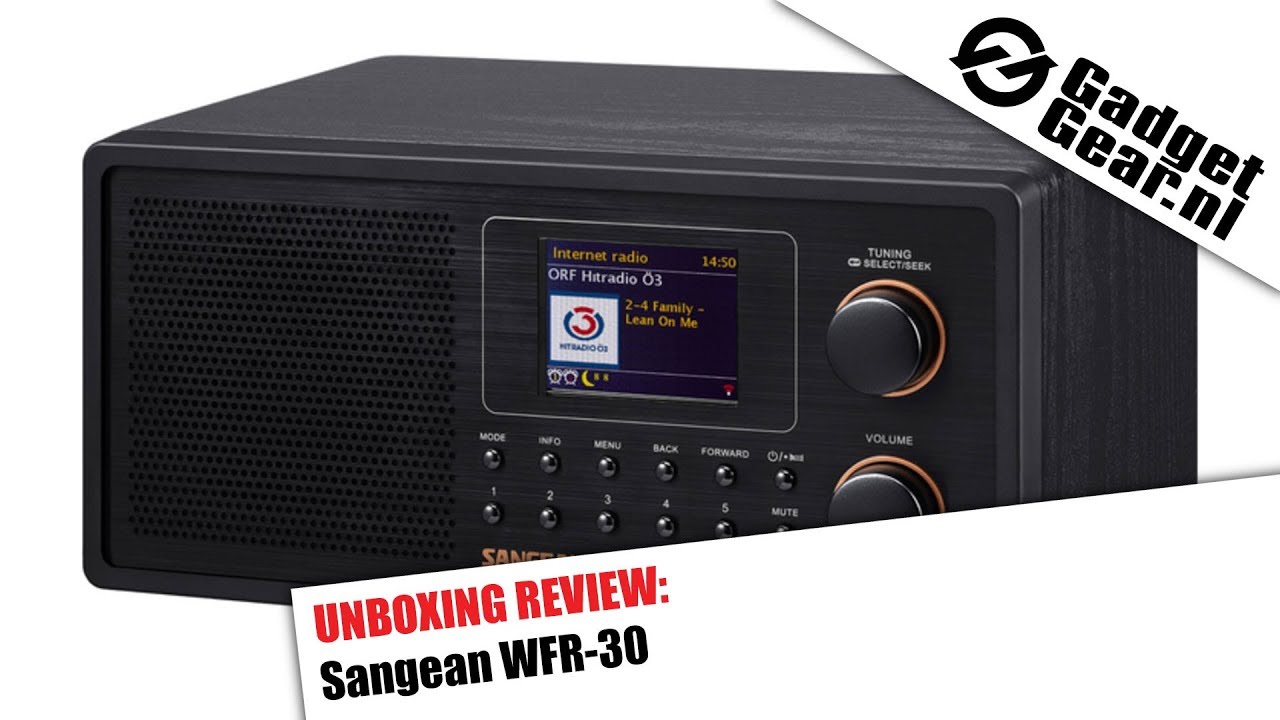 Unboxing Review: Sangean WFR-30 - YouTube