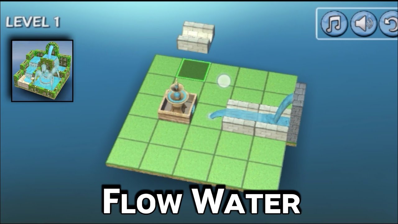 FLOW WATER || Offline Game || Only For Mind Activity 💪 - YouTube