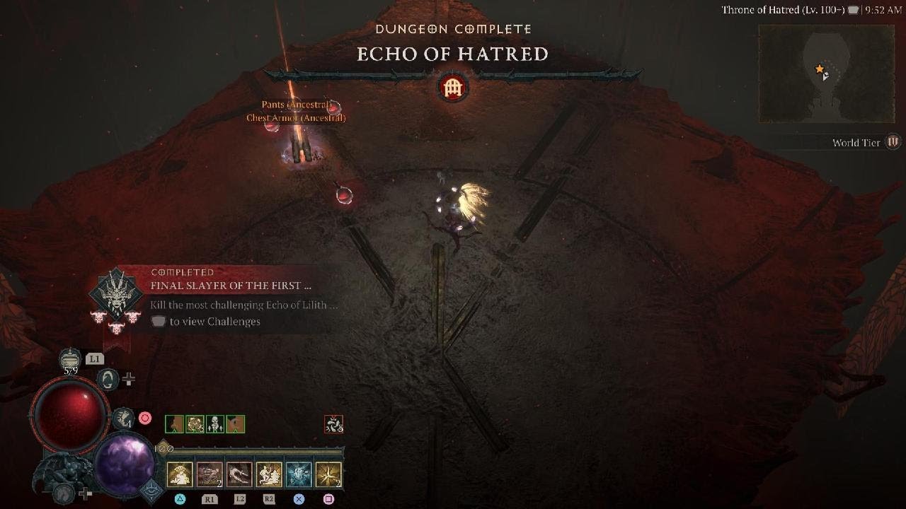 Diablo 4 Echo of Lilith Boss Fight - YouTube