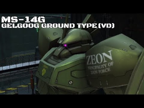 MOBILE SUIT GUNDAM BATTLE OPERATION 2 MS-14G GELGOOG GROUND TYPE (VD ...