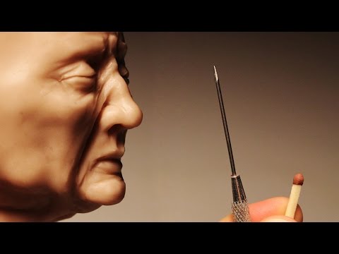 Old man's Face. Sculpting Process