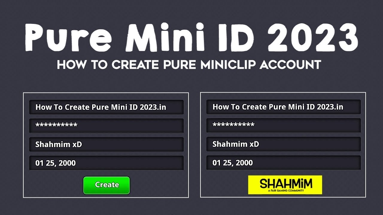 Pure Miniclip ID Trick 2023 in 8 BALL POOL | How to Create Miniclip ...
