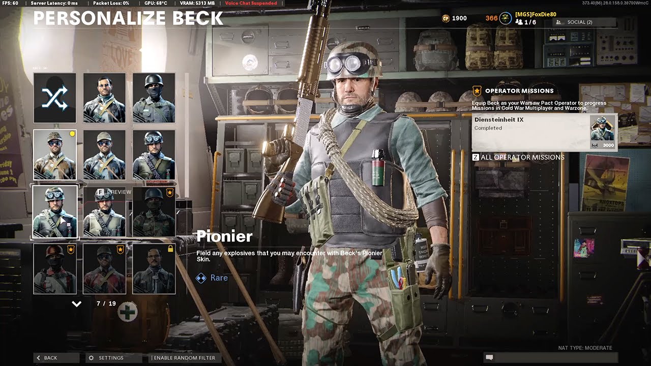 Multiplayer - Beck Operator Missions - Diensteinheit IX - Black Ops ...