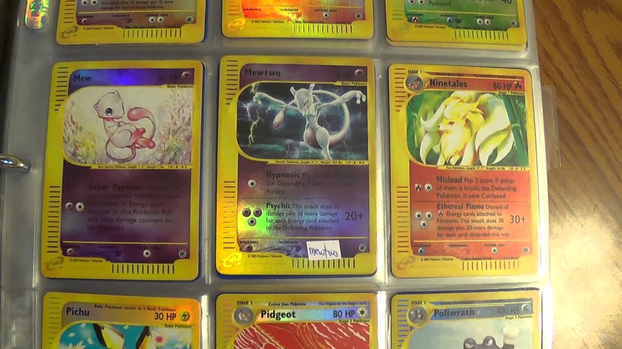 MASTER Expedition E - Reader Base Pokemon Card set -The Charizard ...