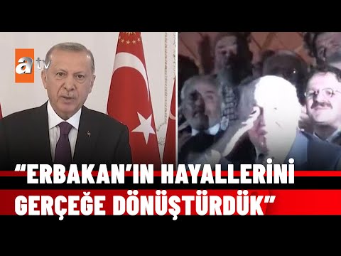 Cumhurbaşkanı’ndan Erbakan’a övgü - atv Haber 22 Ekim 2021