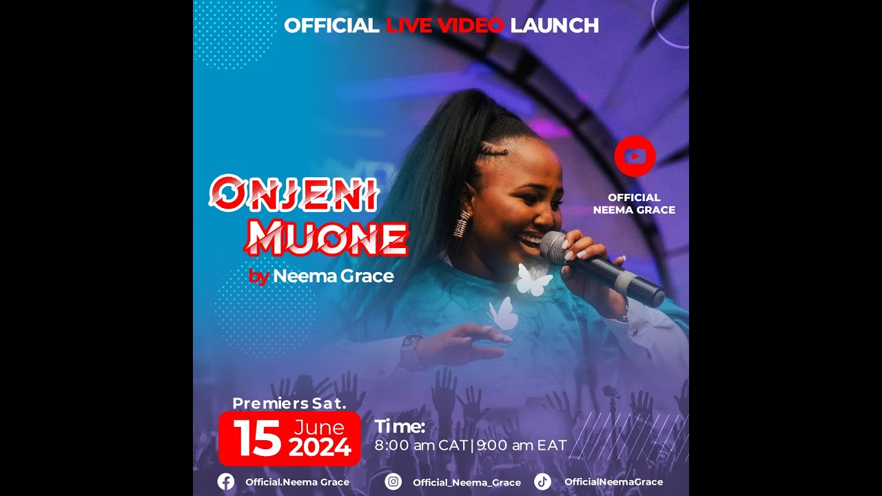 Neema Grace - Onjeni Muone - (Promo Video) - YouTube