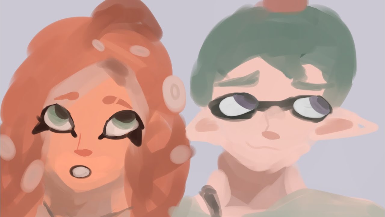 Is the octo that I want to kiss//splatoon 3 drawing - YouTube