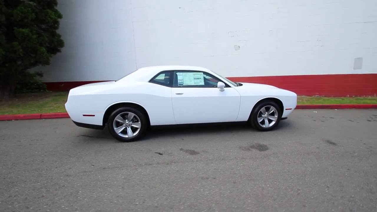 2016 Dodge Challenger SXT | White | GH253888 | Redmond | Seattle - YouTube