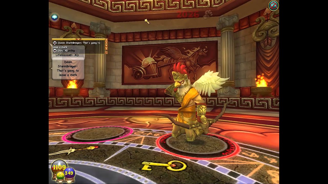 Wizard101 Mount Olympus Level 30 dungeon Part 1 of 2 - YouTube