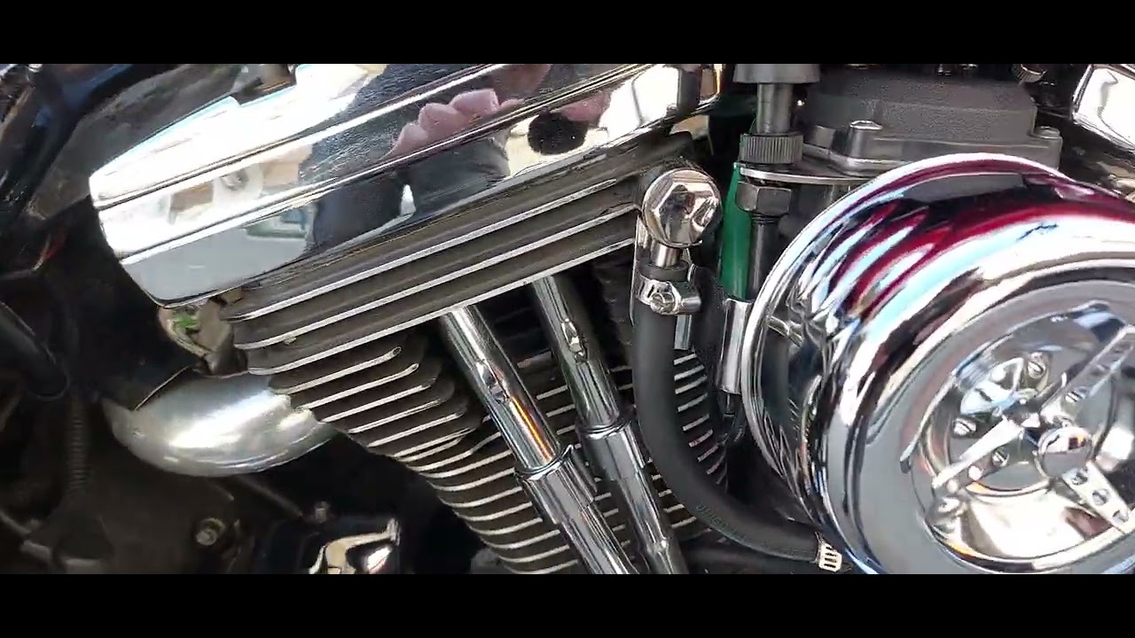 harley davidson road king flhri con kit fullsac true duals - YouTube