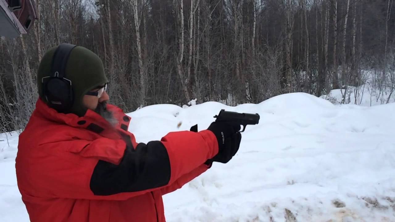 Shooting a 1911 9mm - YouTube