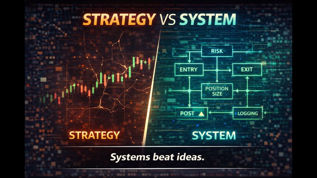The Difference Between a Strategy and a System - YouTube