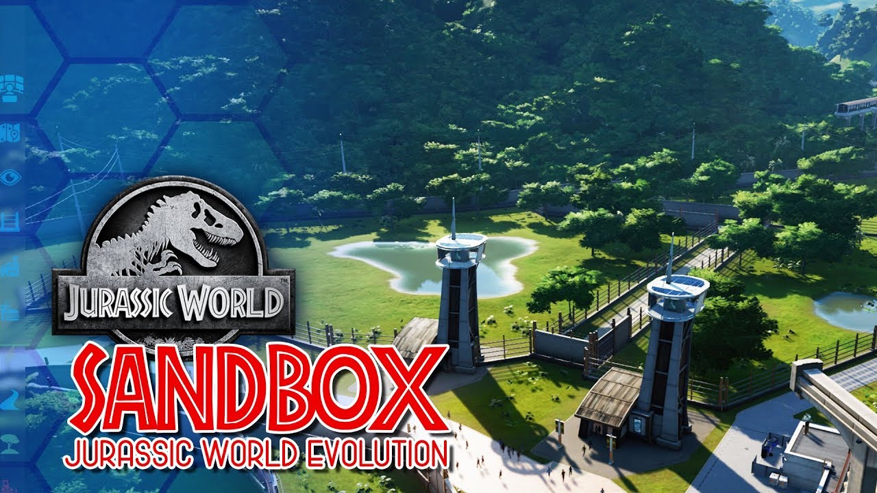 🐪 Jurassic World Evolution SANDBOX PARK I Creation Valley - Hotels and ...