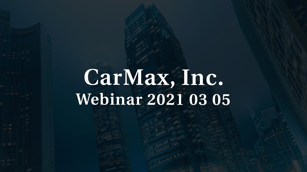 Uniform Accounting Spotlight on CarMax, Inc. (KMX:USA) - YouTube