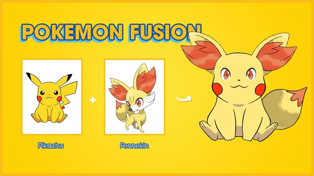 Fennekin And Pikachu