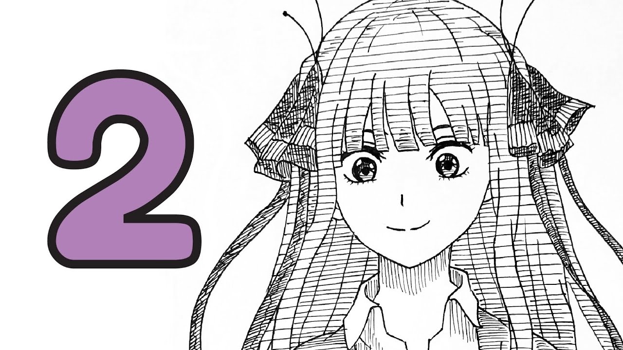 Quintessial Quintuplets 2 (Nino) - Anime Drawing - YouTube