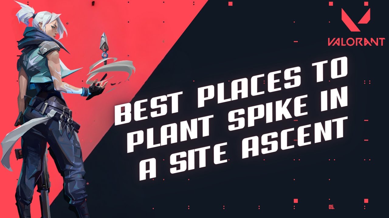 Best places to plant spike in A Site Ascent in Valorant 2024? - YouTube