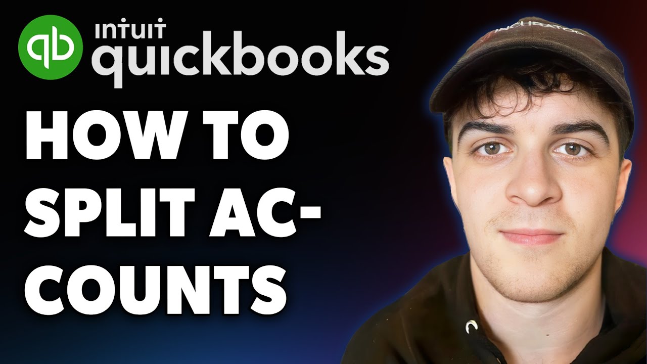 How to Split Accounts in Quickbooks (Full 2025 Guide) - YouTube