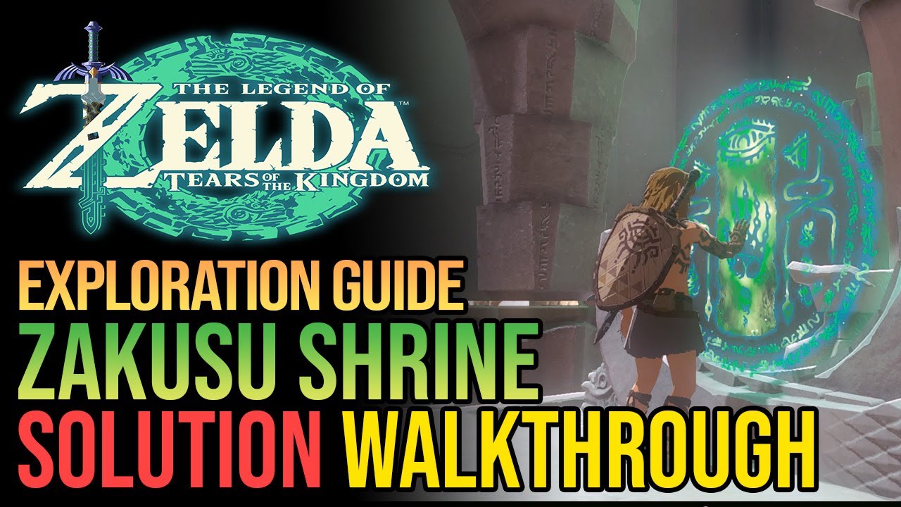 Zakusu Shrine Puzzle Zelda Tears of The Kingdom - YouTube