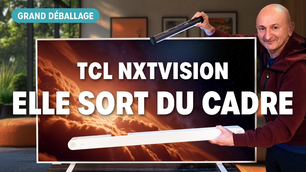 TCL NXTVISION (A300 Pro) - Le Grand Déballage avec PP Garcia - YouTube