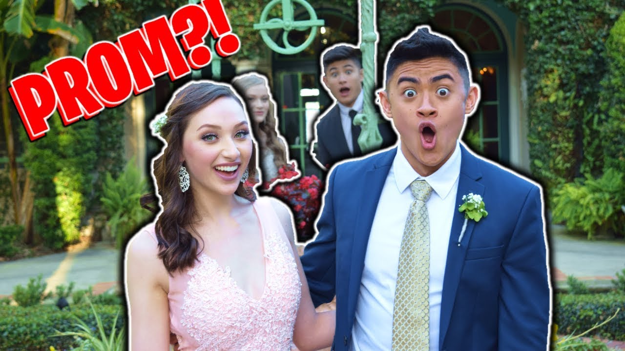 SURPRISING FANS at PROM! - YouTube