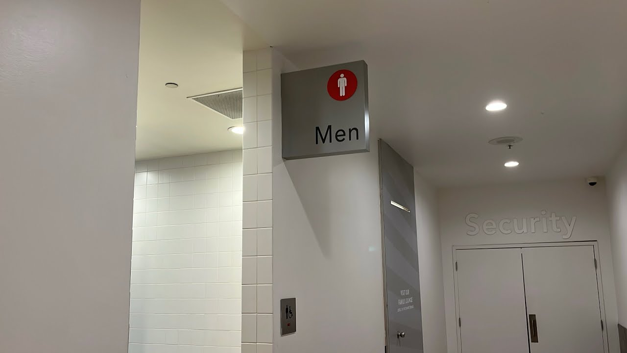 BONUS EXTRA: Unrenovated Westfield Galleria Men’s Restroom - YouTube