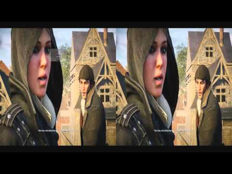 Assassin's Creed Syndicate VR : PC 1080p SBS TriDef 3D ST1080 HMD Zeiss Tracking