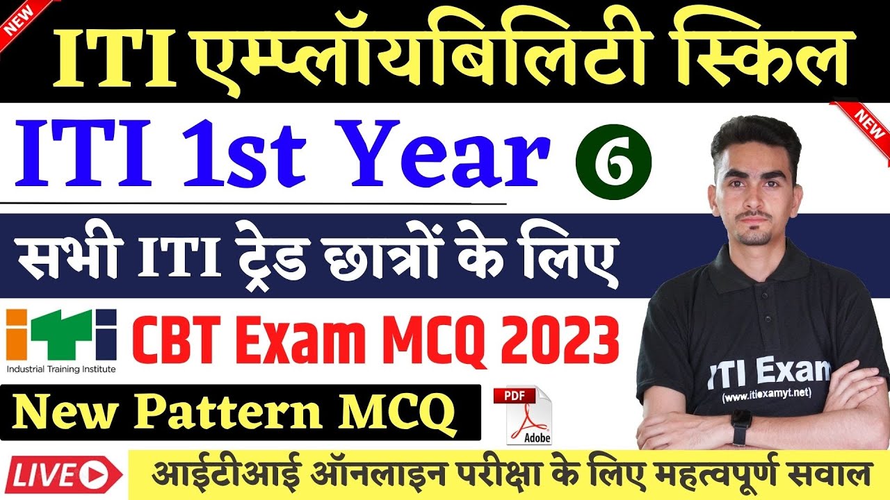 ITI Employability Skills ITI 1st year nimi , Employability Skills 1st ...