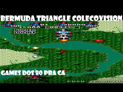 BERMUDA TRIANGLE ARCADE GAMEPLAY | GAME DE ROLAGEM VERTICAL | RETRO ...