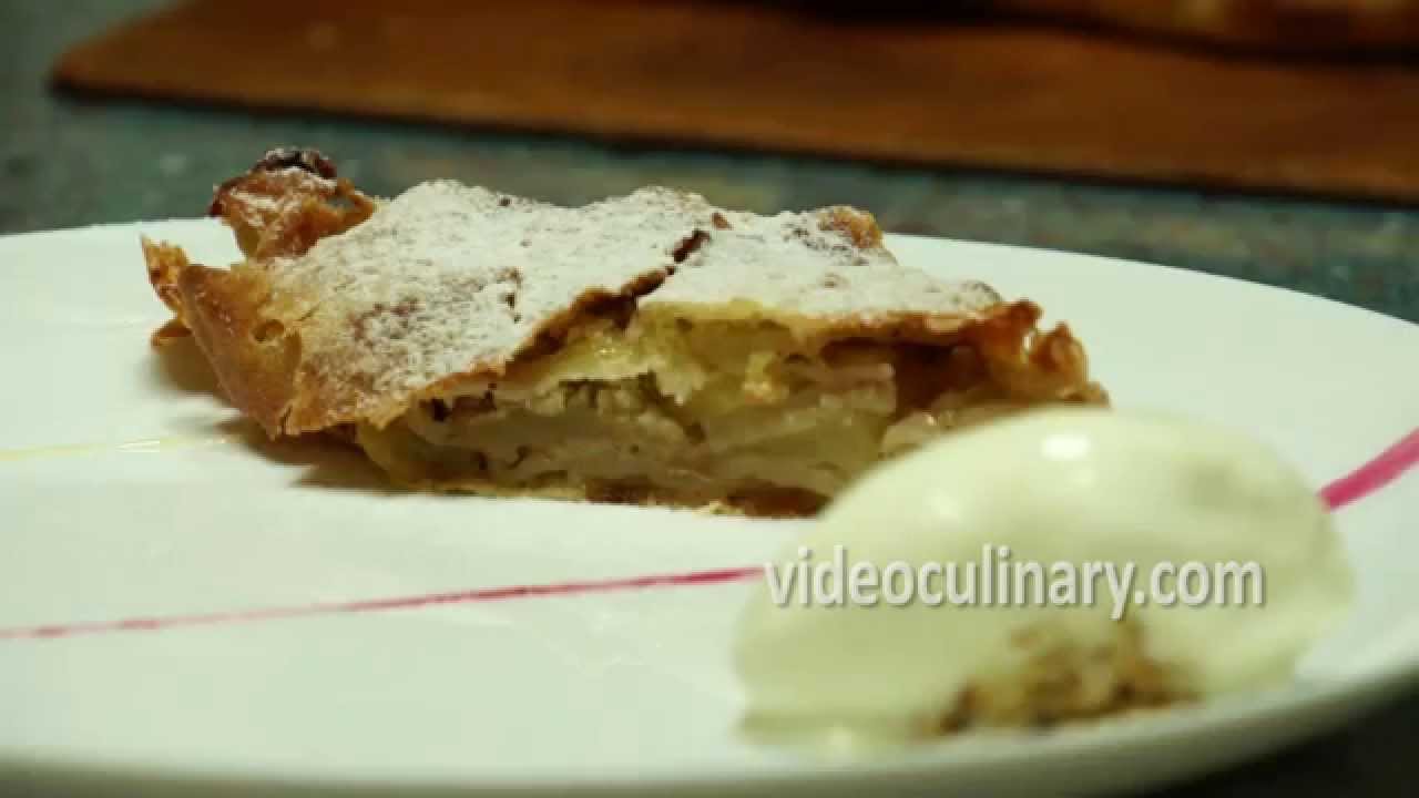Classic Apple Strudel (with Homemade Dough) - from Scratch Recipe - YouTube