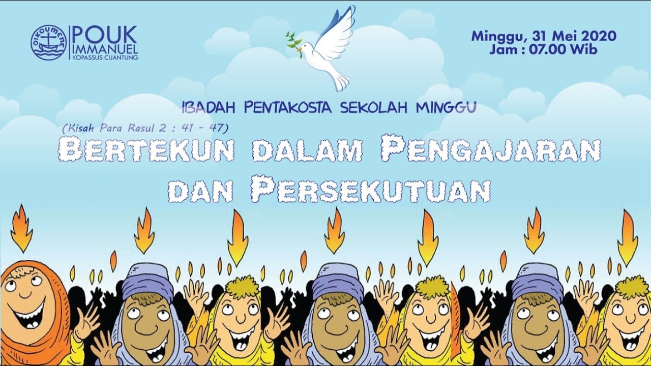 BERTEKUN DALAM PENGAJARAN DAN PERSEKUTUAN | SEKOLAH MINGGU | 31 MEI ...