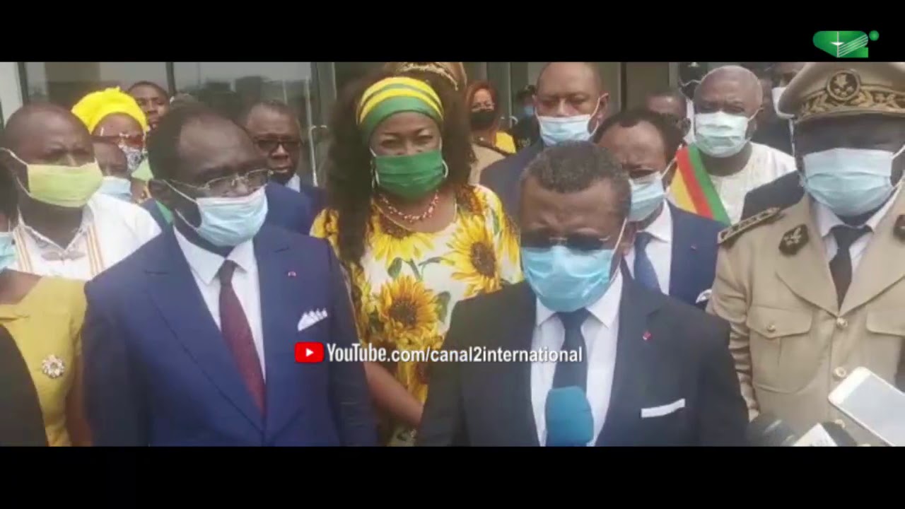 Réaction du PM Dion Gute à la fin de la visite des infrastructures du ...