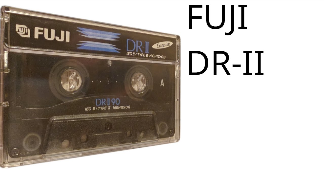 Mobius's Compact Cassette Tests - Type 2 Fuji DR-II (1992) - YouTube