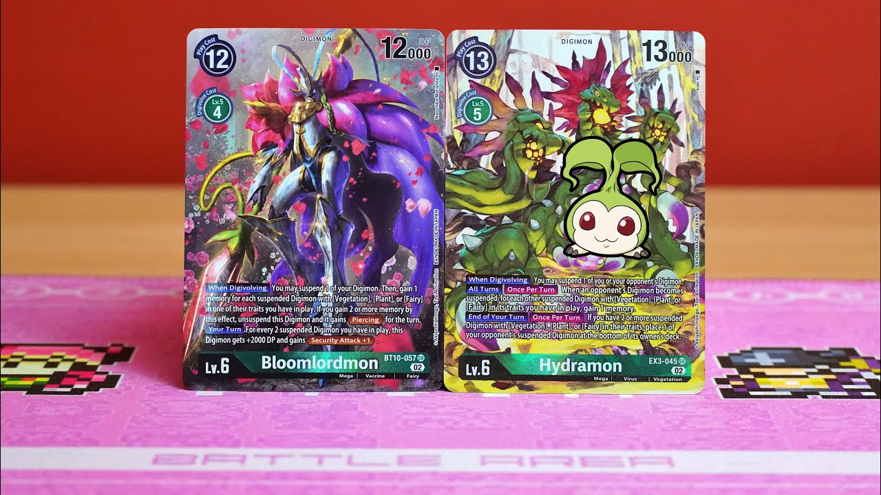 Bloomlordmon/Hydramon Deck Profile & Mini Combos! | Digimon TCG BT11 ...