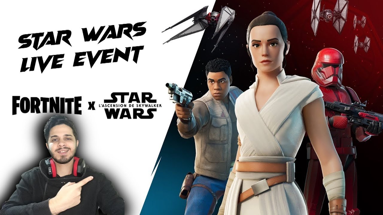 FORTNITE STAR WARS Live EVENT ! - Fortnite Battle Royale - YouTube