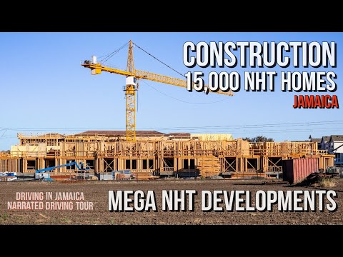 Mega Developments | Construction 15,000 NHT Homes Jamaica - YouTube