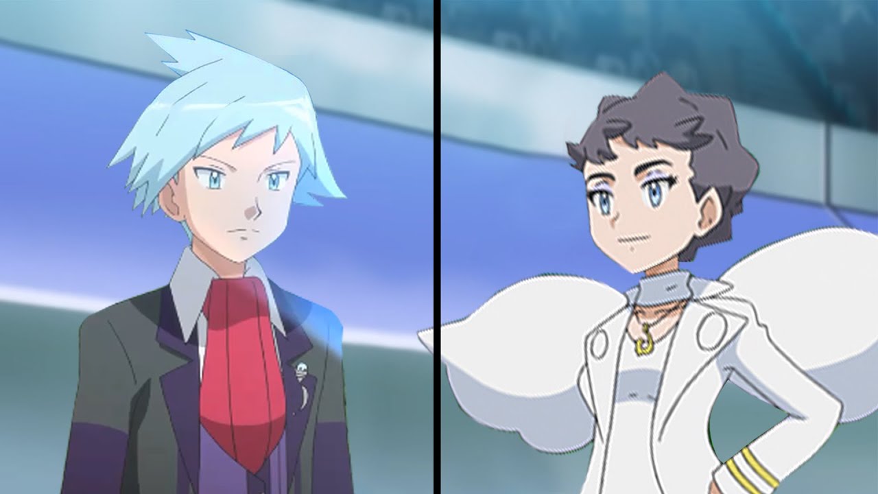 Pokemon Characters Battle: Steven Vs Diantha (Pokemon World ...