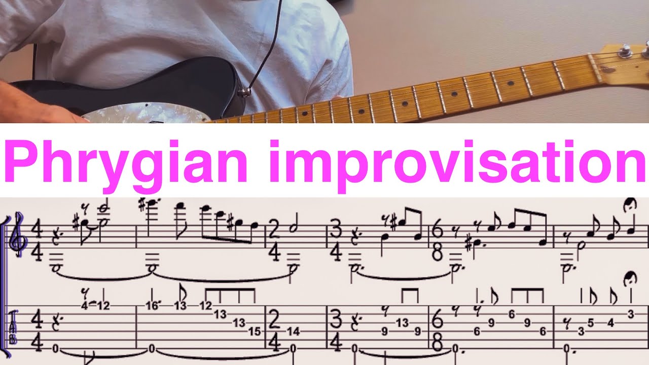 E phrygian dominant improvisation, multiple voices (Download-link in description) - YouTube