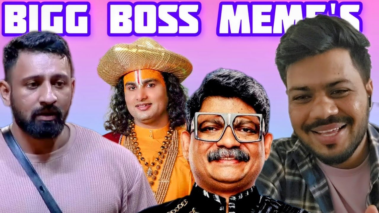 Funny Bigg Boss Meme's Review 😂 Rajat Dalal Memes| Pookie Maharaj Ji ...