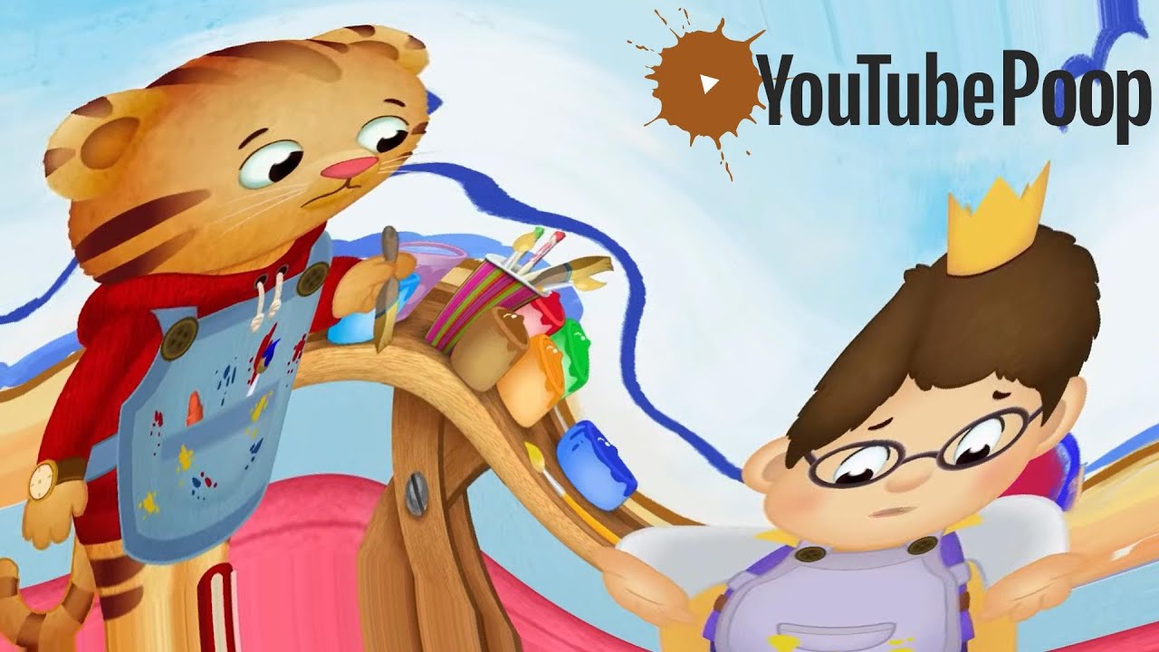 [YTP] Daniel Tiger and Prince Wednesday Vandalize the School - YouTube
