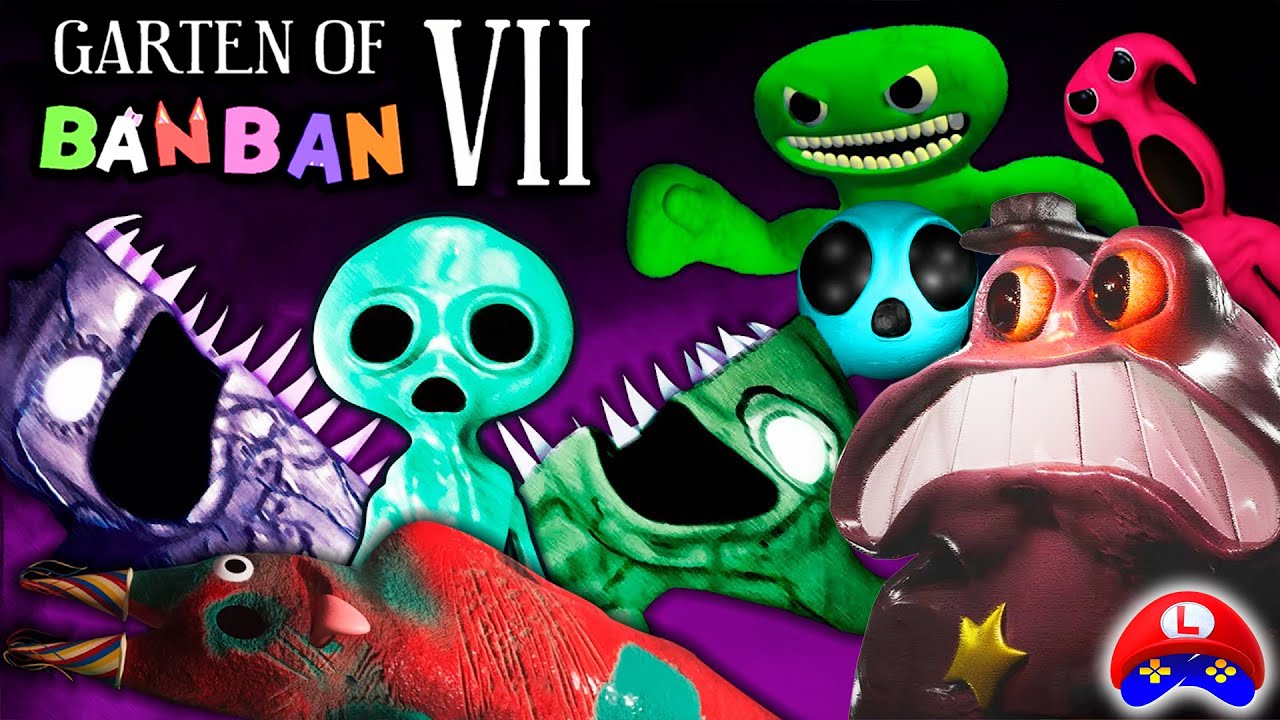 Garten of Banban 7 - ALL NEW CHARACTERS OFFICIALLY CONFIRMED 💉 - YouTube