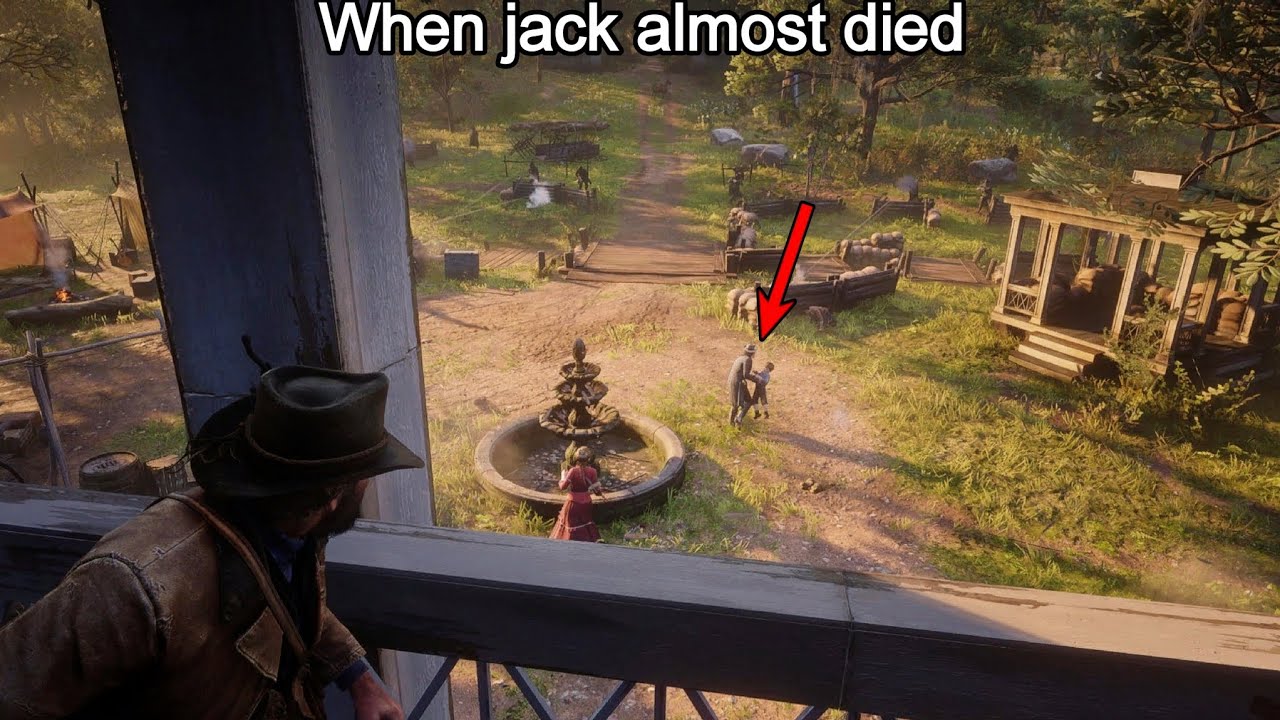 Did You Notice How John Saves Jack In This Scene? - RDR2 - YouTube