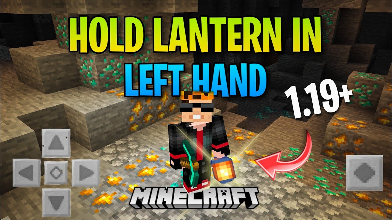 Hold Lantern In Left Hand And Hand Flashlight Addon For Minecraft Pe 1. ...