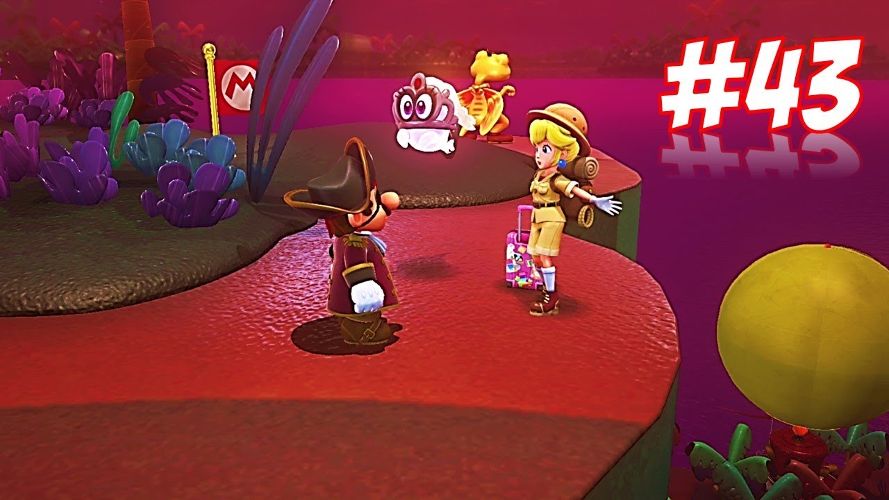 Lost Kingdom Power Moons Super Mario Odyssey Gameplay Nintendo Switch ...