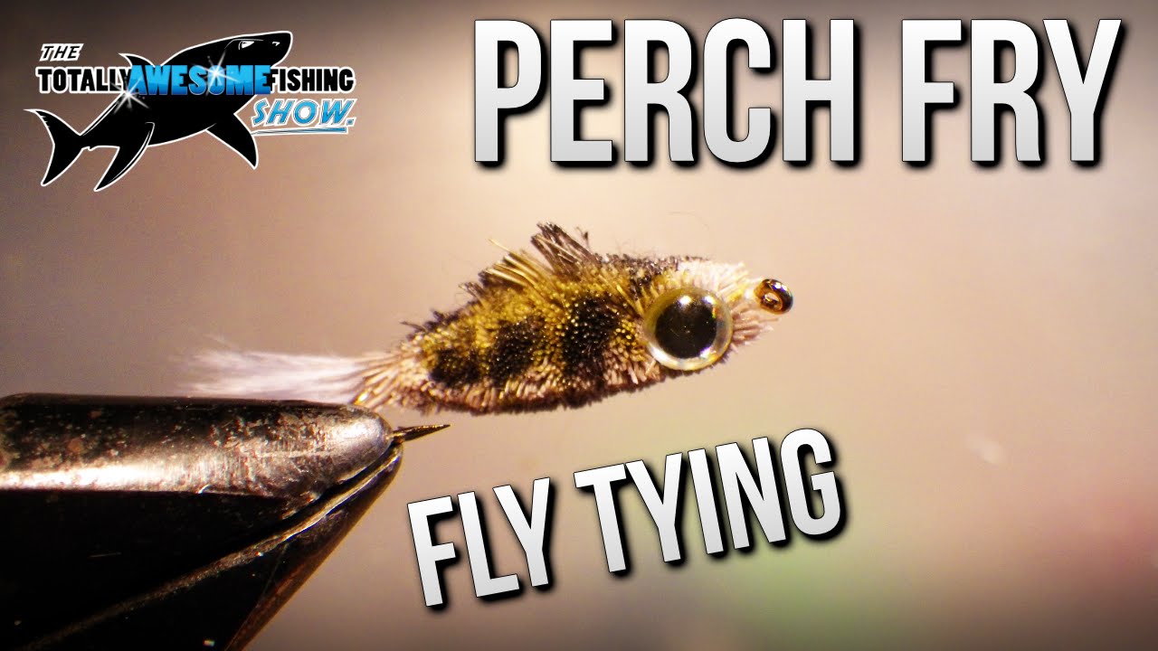 Fly Tying a Floating Perch Fry | TAFishing - YouTube