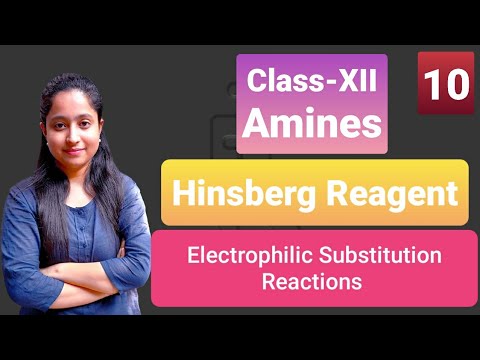 Hinsberg Reagent reaction and Electrophilic Substitution Reactions of ...