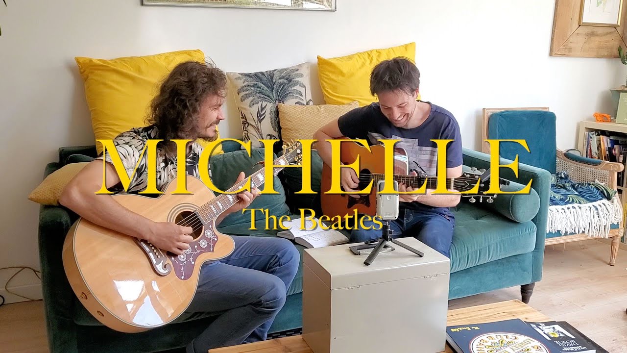 Michelle - The Beatles (acoustic cover ft. Lowel) - YouTube