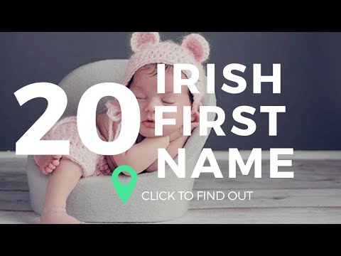 Top 20 Irish First Names | Irish baby names - YouTube